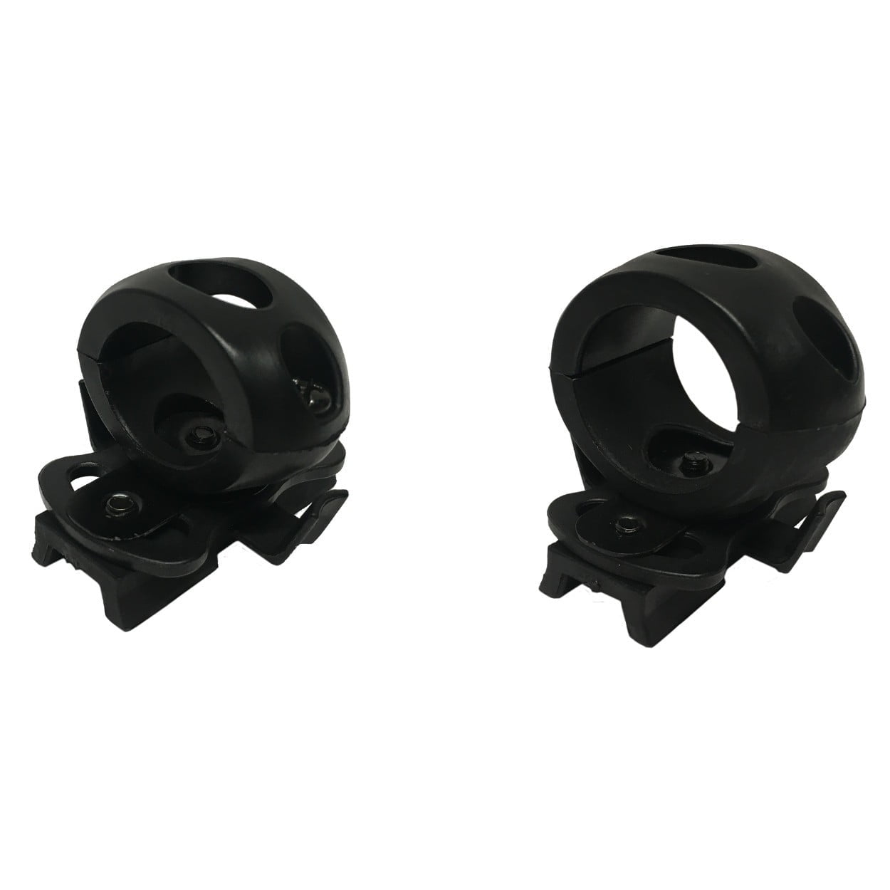 2 Pack Helmet Rail System Single Clamp Accessory Ring - GunNook ...